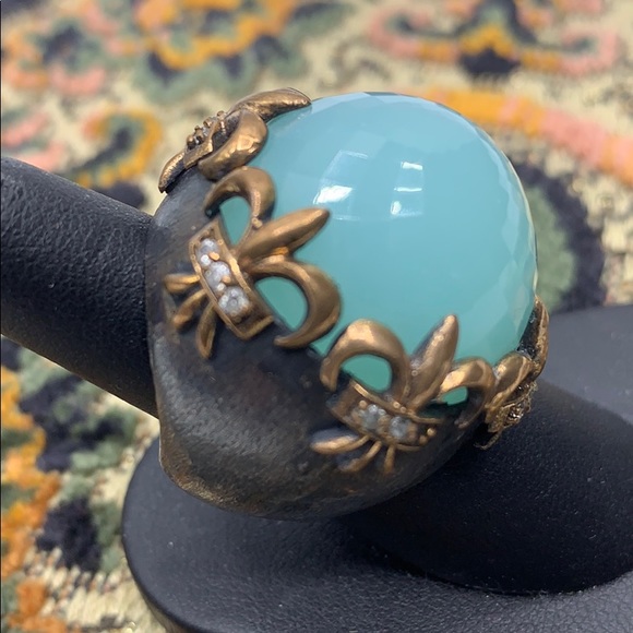 Bora | Jewelry | Bora Ring Chalcedony Czs In Gold And Silver Set | Poshmark